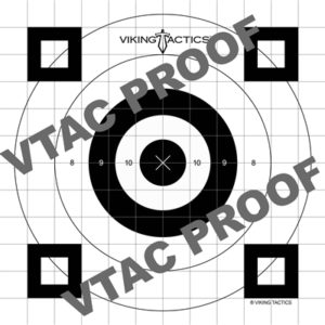 VTAC ADVANCED COMBAT MARKSMANSHIP TARGET - VIKING TACTICS Inc