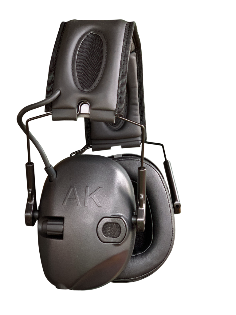 AK Premium Electronic Earmuff by AKT1 Sport - VIKING TACTICS Inc